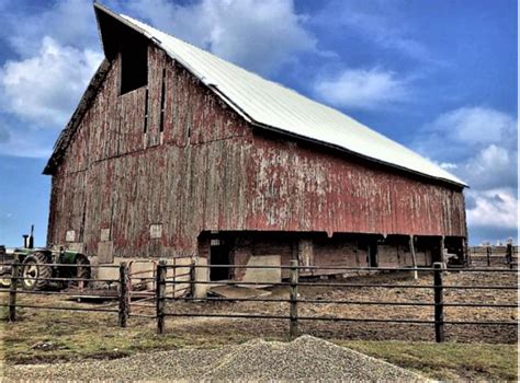 The History Of The Barn Being Raised At Illinois Amish Heritage Center