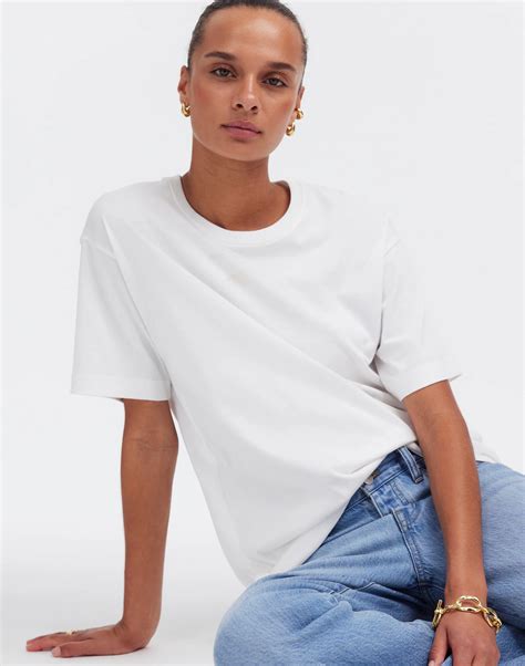 Cotton Relaxed Oversized Tee Madewell