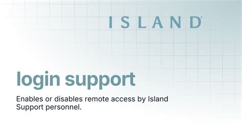 Login Support Island Router Documentation Login Support Island Router Documentation