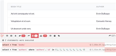 Eloquent Performance N1 Query Problems