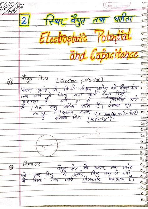 SOLUTION Class 12 Physics Chapter 2 Full Theory Studypool