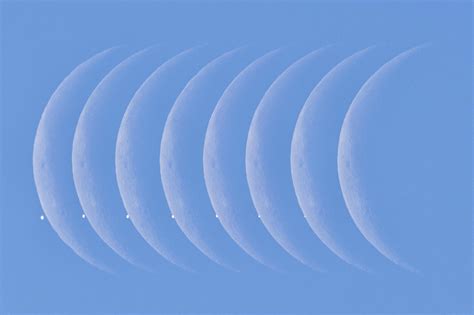 Daytime Moon Meets Morning Star Image Credit And Copyright Katarzyna