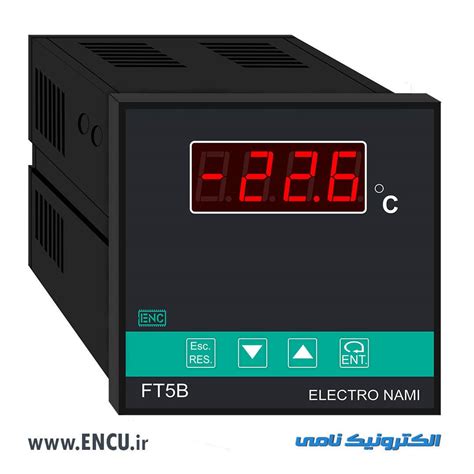Panel Digital Thermometer Display