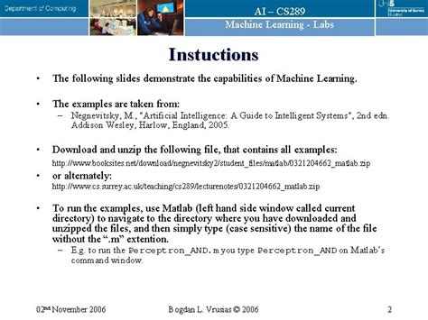Ai Cs 289 Machine Learning Labs Machine Learning
