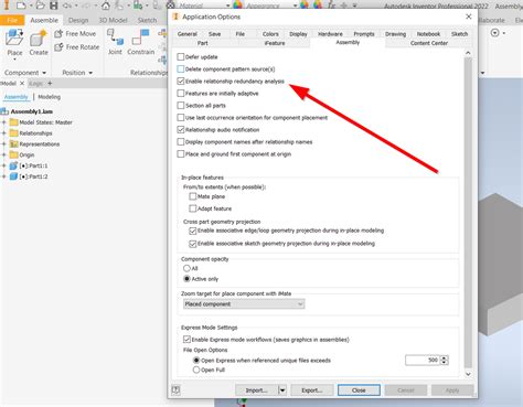 Invalid Constrain State After Fully Constraining An Inventor Assembly