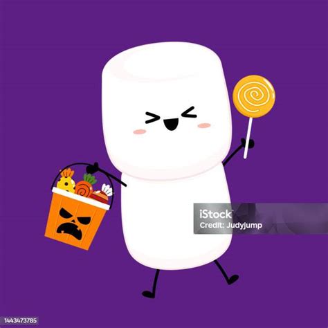 마시멜로 만화 마시멜로 캐릭터 디자인 할로윈에 마시멜로 할로윈 요소 할로윈 파티 공휴일에 대한 스톡 벡터 아트 및 기타 이미지 공휴일 구이 귀여운 Istock