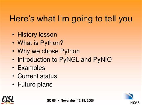Ppt Python Frameworks For Geoscience Visualization And Analysis