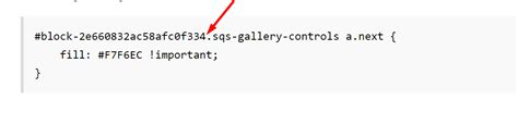 styling the slideshow gallery with custom code customize with code