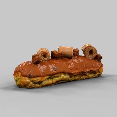 Eclair Chocolate Sweets Flippednormals