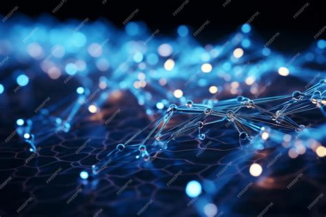 Premium Ai Image Futuristic Depiction Of Artificial Intelligence And Neural Networks Generative Ai