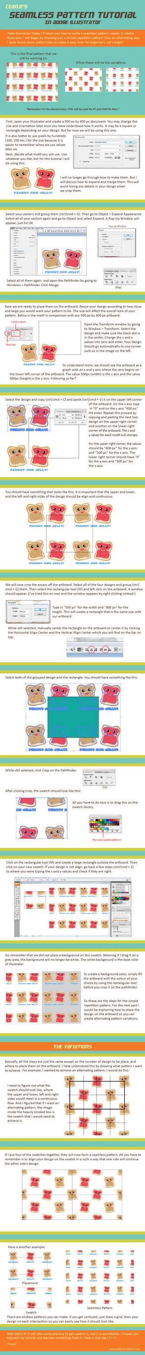 Seamless Pattern Tutorial By Ceanji On Deviantart