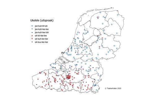 Ukelele Uitspraak Kaart Taalverhalen