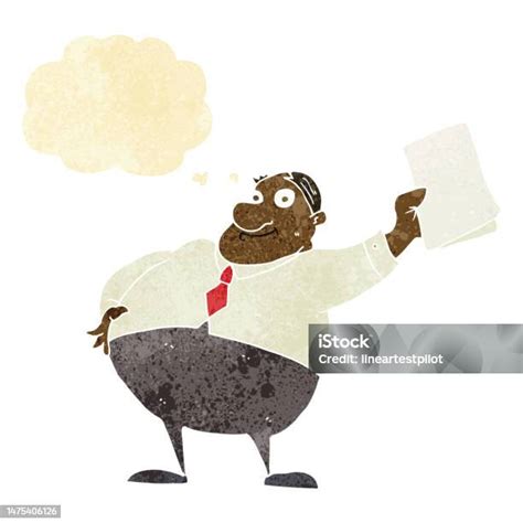 말풍선이 있는 손 흔드는 서류 상사 만화 캐릭터 경영자에 대한 스톡 벡터 아트 및 기타 이미지 경영자 낙서 드로잉 남자 Istock