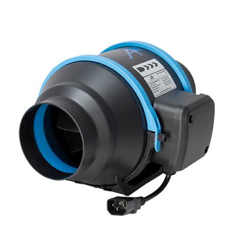 Air Mixed Flow Inline Fan 125 Ac Hydro Harvest