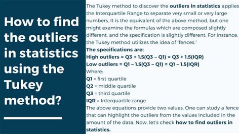 Most Prominent Methods Of How To Find Outliers In Statistics Pptx