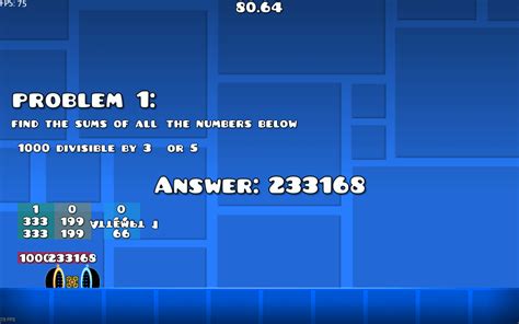 i got bored and tried to solve the first project euler problem using