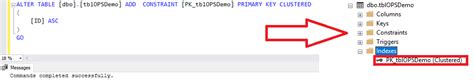 SQL Server Table Structure Overview