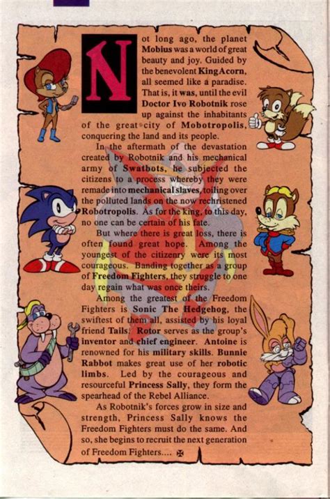 Sally Acorn Comic 1