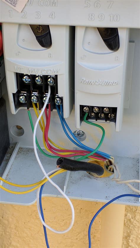 Upgrading From A Rainbird Esp Me Controller With 2 Wires Per Zone