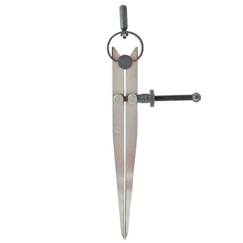 Compasso Reto Em Aço 400mm Zaas 150002