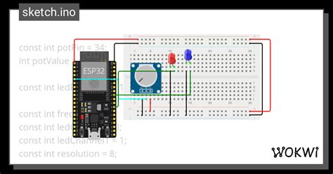 Potentiometerled Copy Wokwi Esp32 Stm32 Arduino Simulator