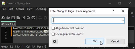 Code Alignment Plugin For Notepad Does Not Work Properly Stack Overflow