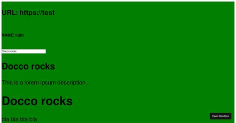 Docco Docco Vanilla Codesandbox