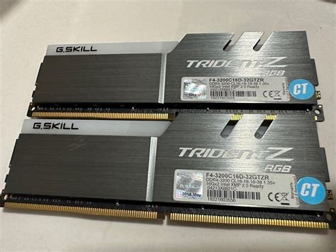Gskill Ddr4 Ram 16gb X2 Computers And Tech Parts And Accessories Other Accessories On Carousell