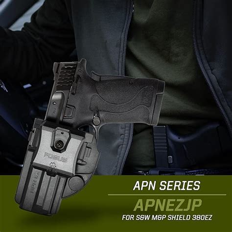 Fobus Apn Series Concealed Carry Holster For Smith And Wesson Mandp 380