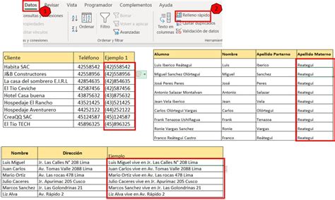 Como Usar El Relleno Rápido En Excel Rellenar Series Autorrelleno