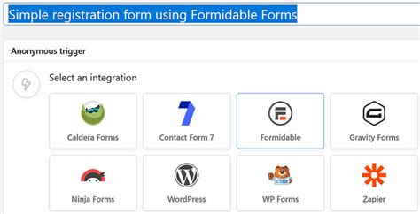 Create A Wordpress Registration Form With Formidable Forms