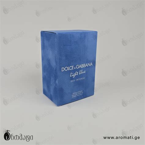 სუნამო Light Blue Eau Intense Pour Homme