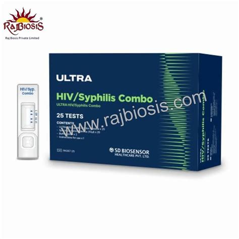 Sd Biosensor Ultra Hiv Syphilis Combo At ₹ 34 Piece Rapid Kit In Jaipur Id 2853646959455
