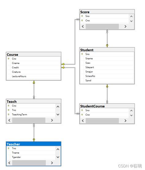 高校学生管理系统数据库设计 课程设计 高校学生选课管理系统的数据库设计与数据操作 Csdn博客