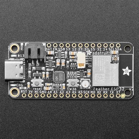 Adafruit Esp32 Feather V2 Wfl Antenna 8mb Flash 2 Mb Psram