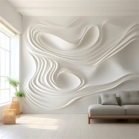 Abstract White Background With Diagonal Shadows Featuring Sharp