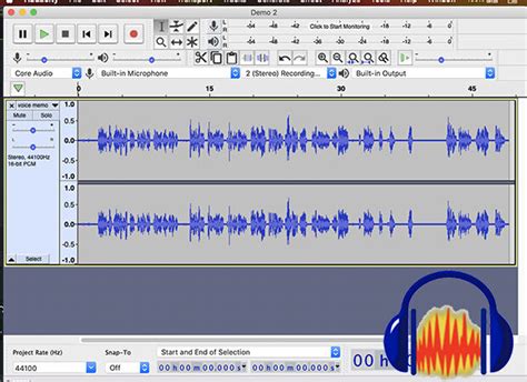 Audacity Interface Jschooltech
