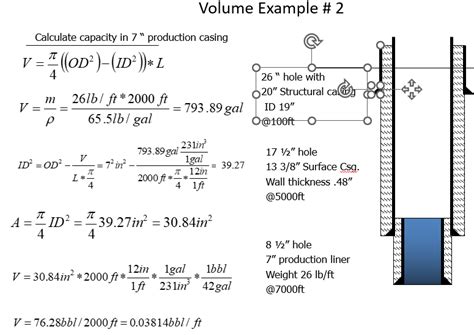 Solved Volume Example 2 Calculate Capacity In 7