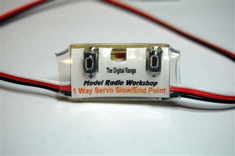 Mrw28 1 Way Servo Slow Model Radio Workshop