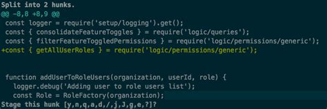 Git Patch Mode Today I Learned