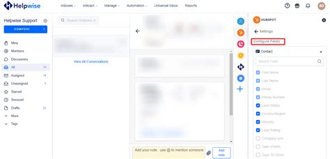 Relevant Customer Interaction With Configurable Hubspot Integration