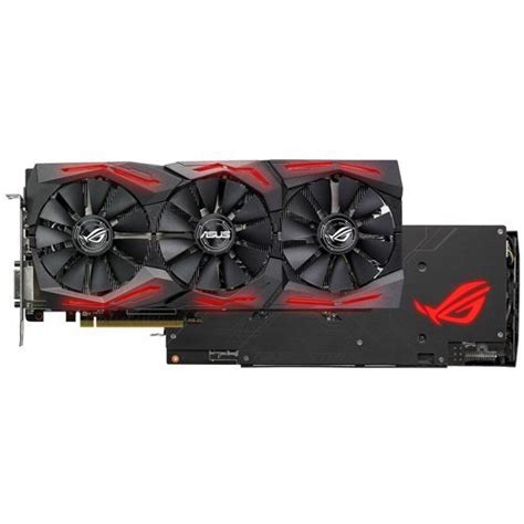 Asus Rog Strix RX580-O8G-GAMING Radeon RX 580 OC 8GB GDDR5 256Bit DX12 ...
