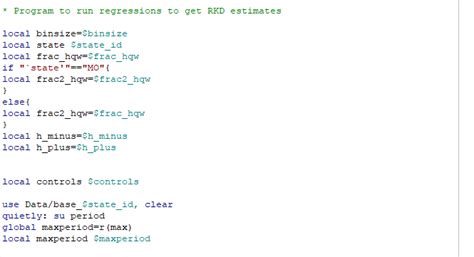 regression kink design in stata r stata