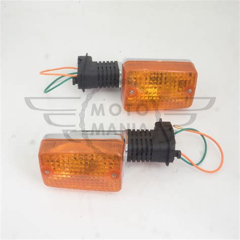 Rear Indicator Left And Right Pair Honda Cub C50 C70 C90 12v Models Moto Mania Uk