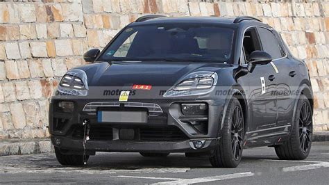 续航里程或达700km 保时捷macan Ev路试谍照曝光搜狐汽车搜狐网