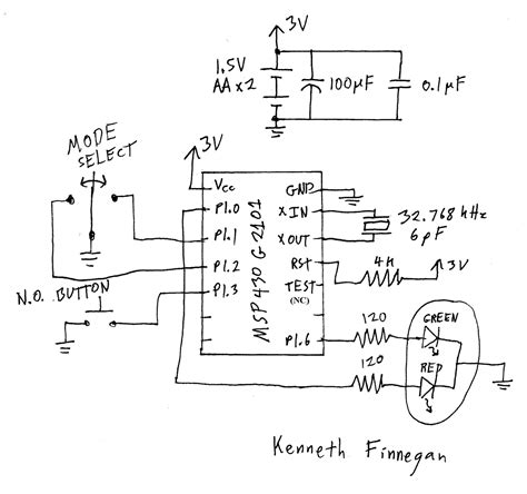 Msp430 Bicolor Led Clock The Life Of Kenneth