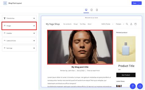 Getting Started How To Create A Blog Post Layout
