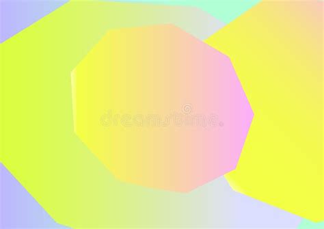 Neon Geometric Abstract Gradient Background Stock Illustration Illustration Of Minimal