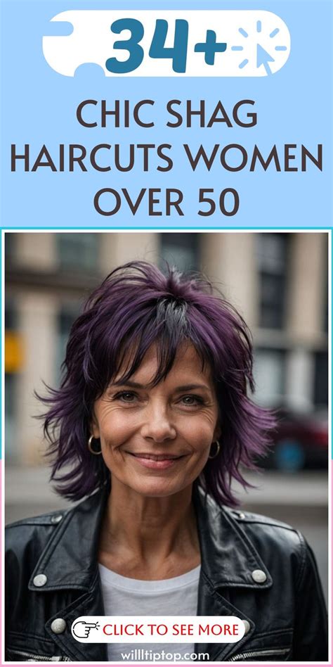 34 Chic Shag Haircuts To Elevate Style For Women Over 50 Shag