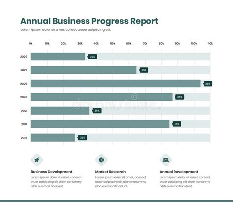 Data Presentation Simple Monochromatic Horizontal Bar Chart Design With